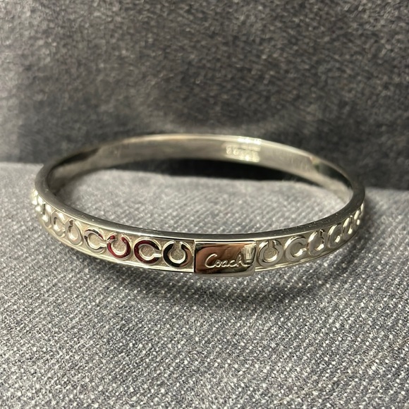 Coach | Jewelry | Coach Silver Bangle | Poshmark